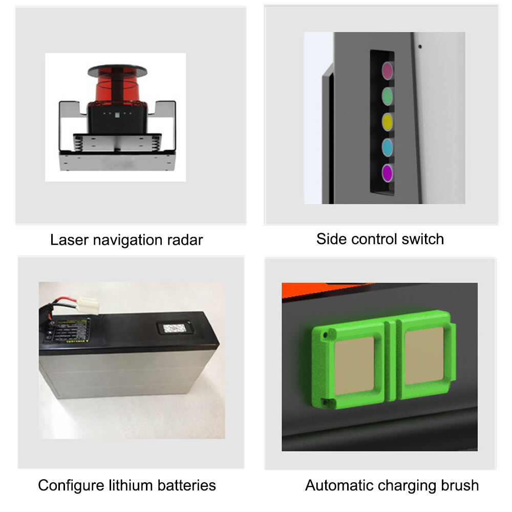 Automated Guided Vehicle Laser Forklift AGV for Material Handling, China Automated Guided ...